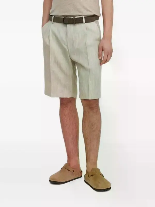 Tiger Of Sweden Pleated Side-pocket Shorts