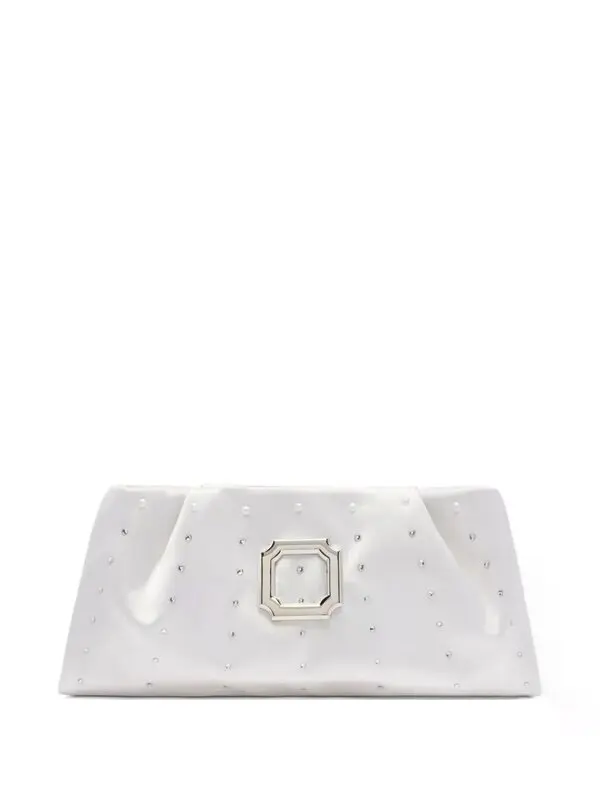 MALONE SOULIERS Vittoria Crystal-embellished Clutch