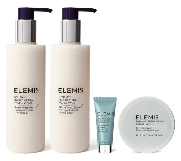 Elemis Dynamic Resurfacing Wash Duo With Glow O N The Go Set