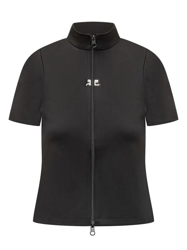 COURREGES T-shirt With Zipper