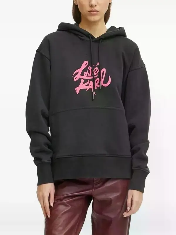 Karl Lagerfeld Logo-print Hoodie