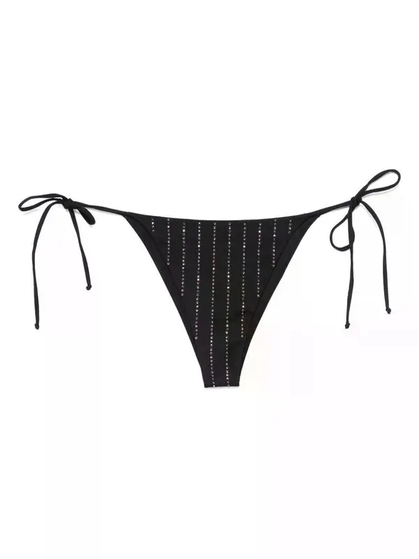 MC2 SAINT BARTH Rhinestone-embellished Bikini Bottom