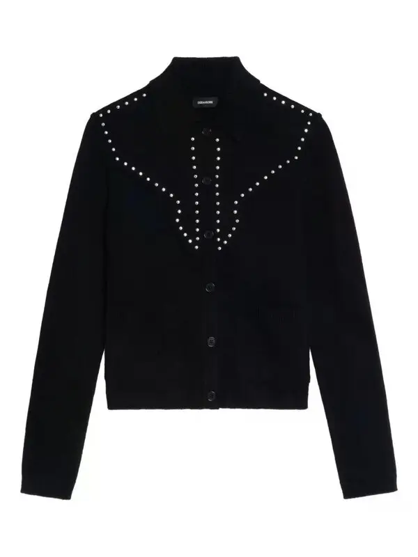 Zadig&Voltaire Stud-embellished Cardigan