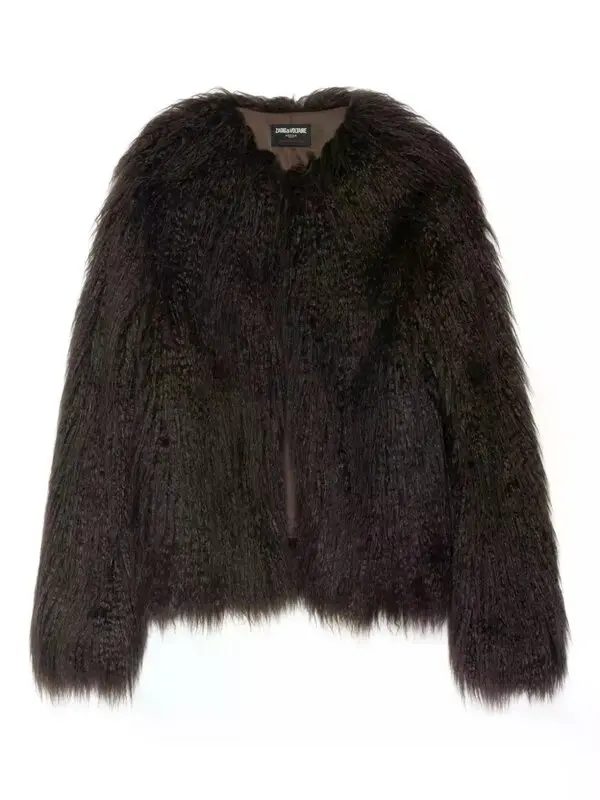 Zadig&Voltaire Shaggy Faux-fur Coat