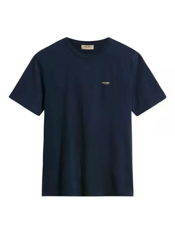 Woolrich Logo-embroidered Cotton T-shirt