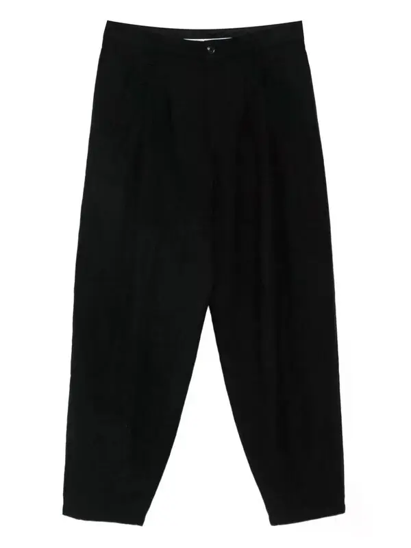 Giorgio Armani Pleated Trousers - Black