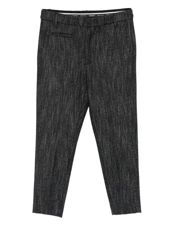 DONDUP Metallic-detail Trousers
