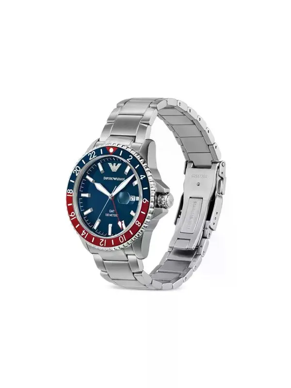 Emporio Armani 42mm World Explorer Watch - Blue