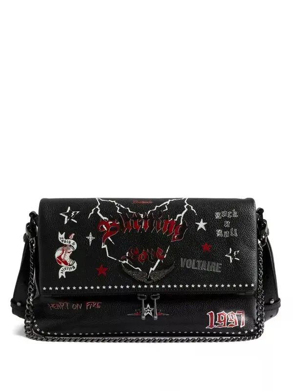 Zadig&Voltaire Rock Nano Punk Star-embellished Shoulder Bag