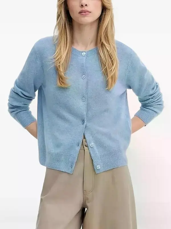 SAMSOE SAMSOE Button-front Cashmere Cardigan
