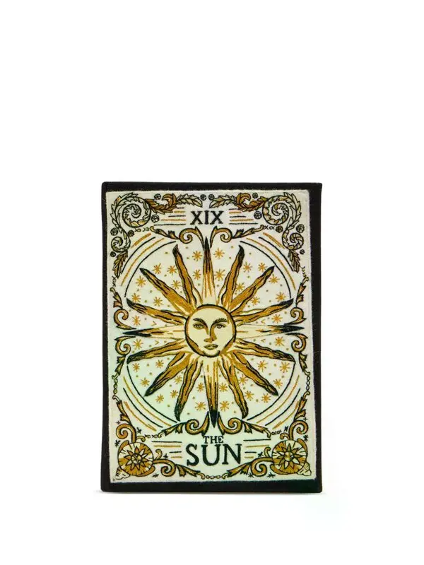 OLYMPIA LE-TAN Sun-embellishment Clutch - Multicolour