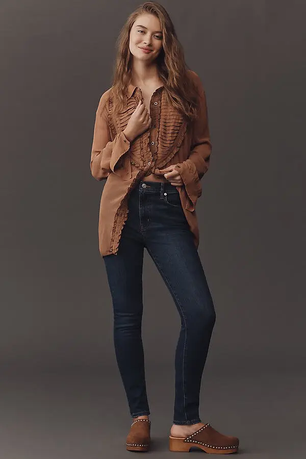 FRAME Le High High-rise Skinny Jeans