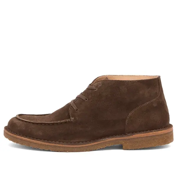 ASTORFLEX Deukeflex Suede Boots - Dark Chestnut