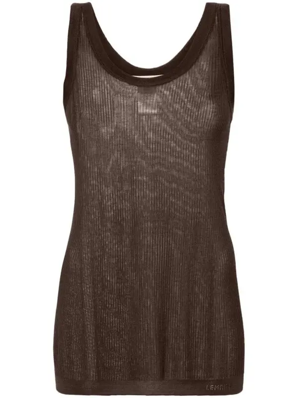 LEMAIRE Seamless Ribbed Tank Top