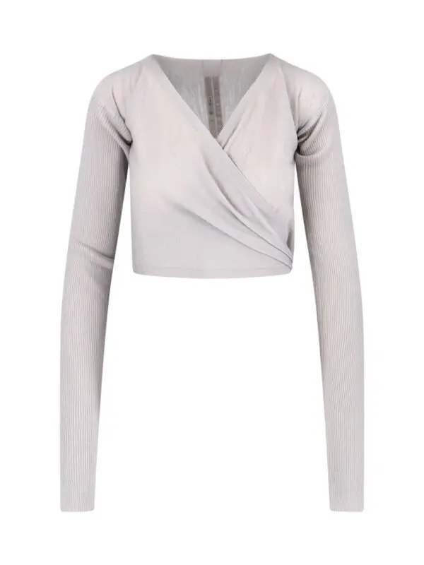 Rick Owens Wool Sweater - Grey