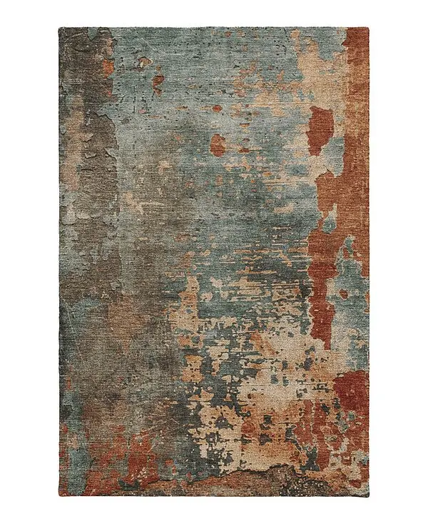 DALYN RUG COMPANY Dalyn Kochi Washable Kc11 Area Rug, 3' X 5 - Teal