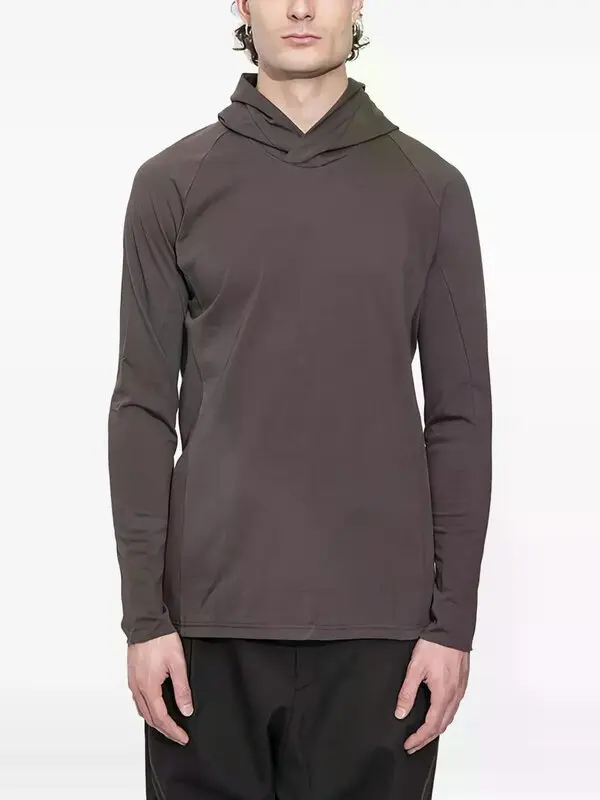 DEVOA Long-sleeve Cotton Hoodie