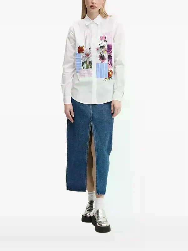 Desigual Minnie Mouse Patchwork Shirt