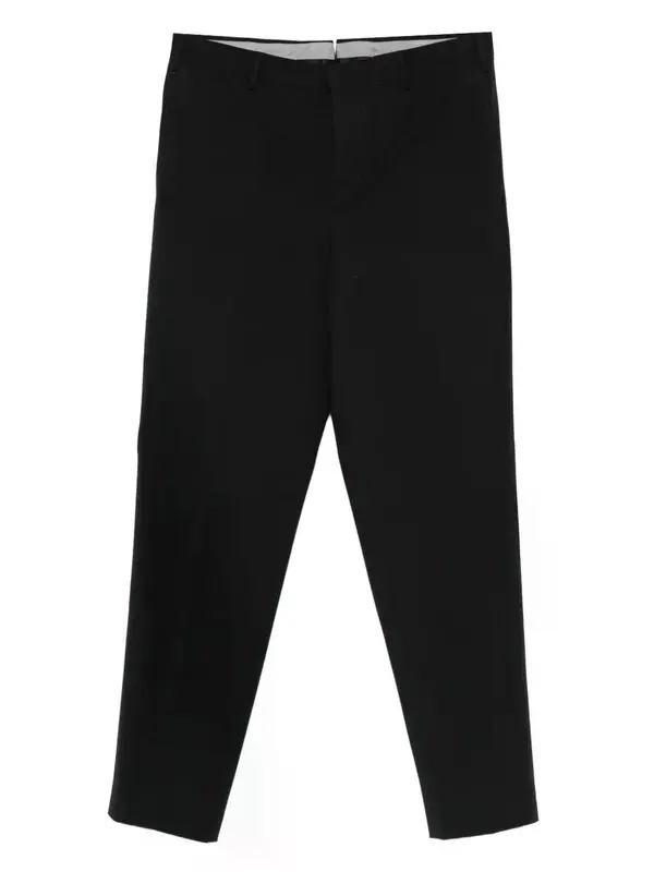 PT TORINO Tapered Trousers - Black