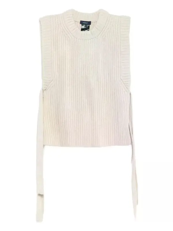 Soeur Sleeveless Woolen Knit Sweater