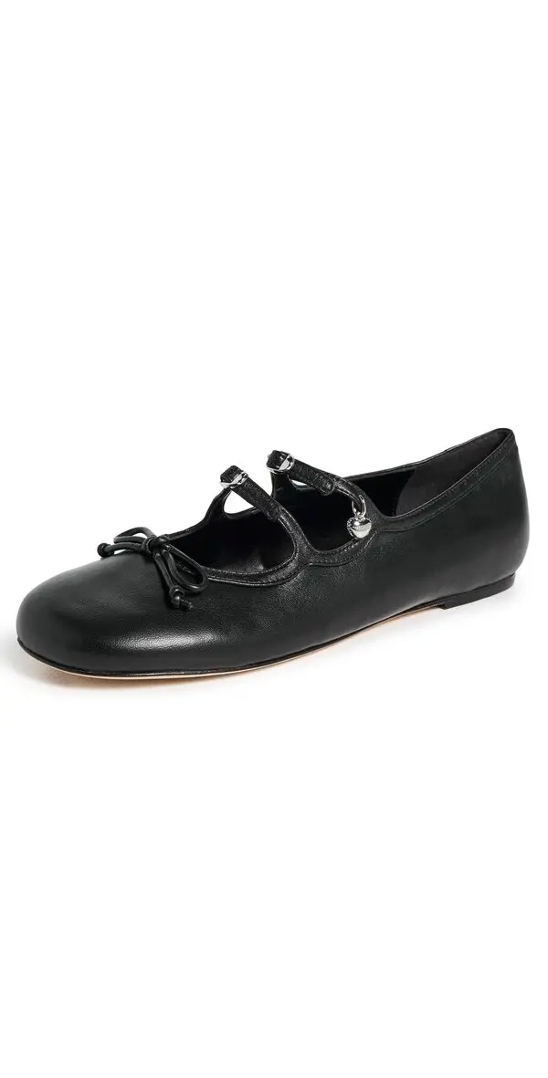 Marc Jacobs The Kiki Ballerina Flats - Black
