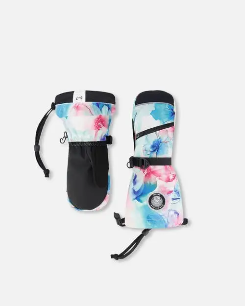 DEUX PAR DEUX Winter Teknik Mittens - Blue