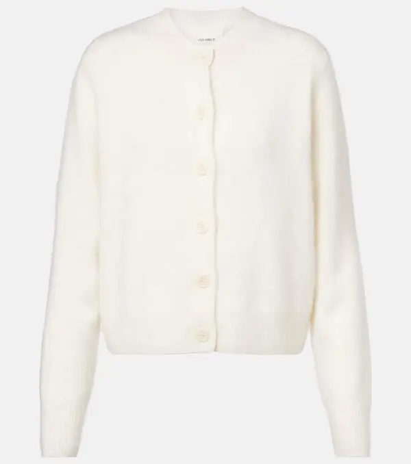 LISA YANG Azalea Cashmere Cardigan - White