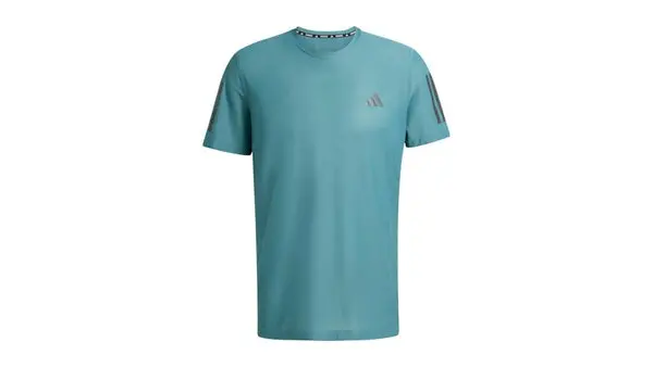 Adidas Own The Run Tee Shirt - Preloved Teal
