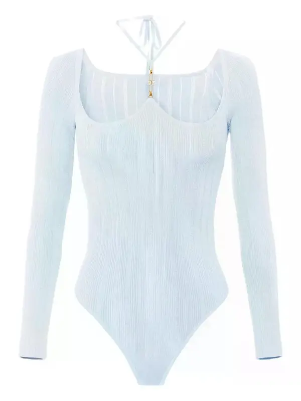 Elisabetta Franchi Ribbed Bodysuit