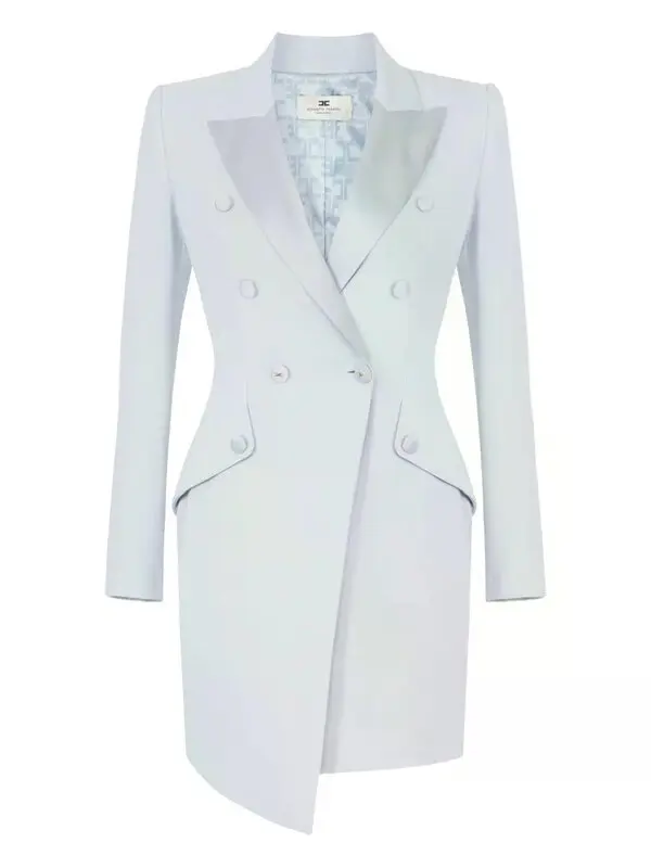 Elisabetta Franchi Asymmetrical Double-breasted Mini Dress
