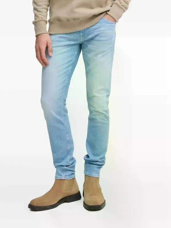Guess Five-pocket Jeans With Logo