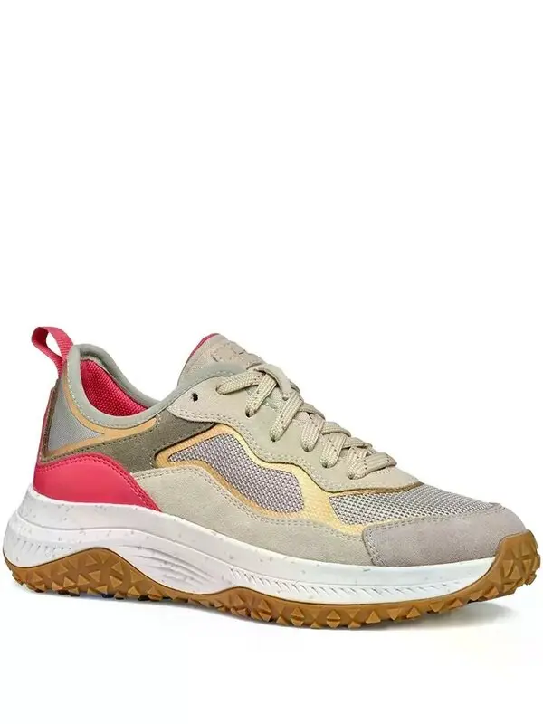 Geox Mesh-panelled Chunky Sneakers