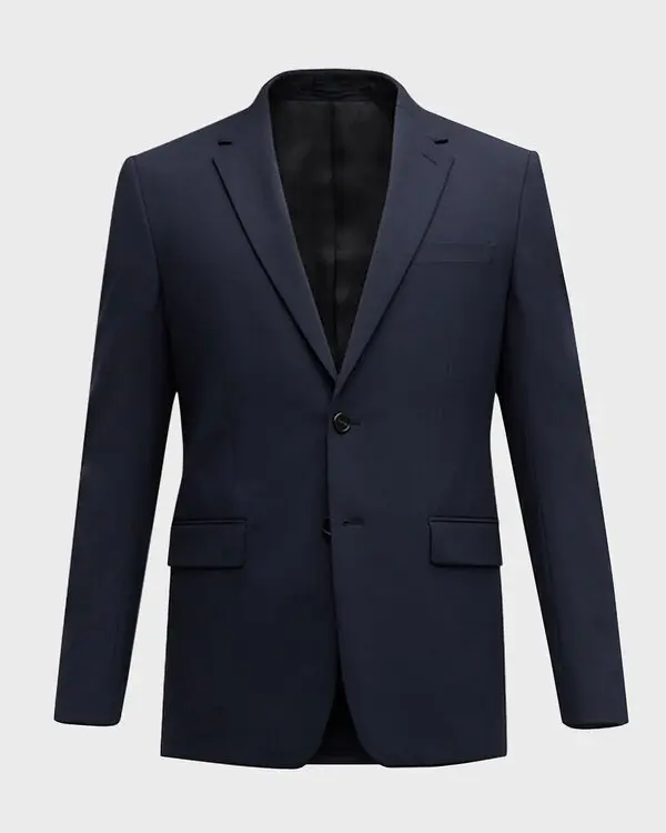 Theory Chambers Stretch Wool Blazer - Eclipse