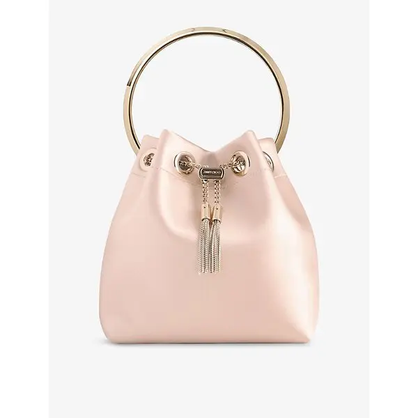 JIMMY CHOO Bon Bon Top-handle Bag - Macaron/light Gold