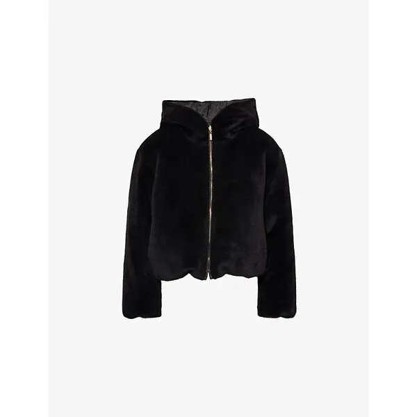 MAX MARA CUBE Olly Hooded Alpaca-and-wool Jacket
