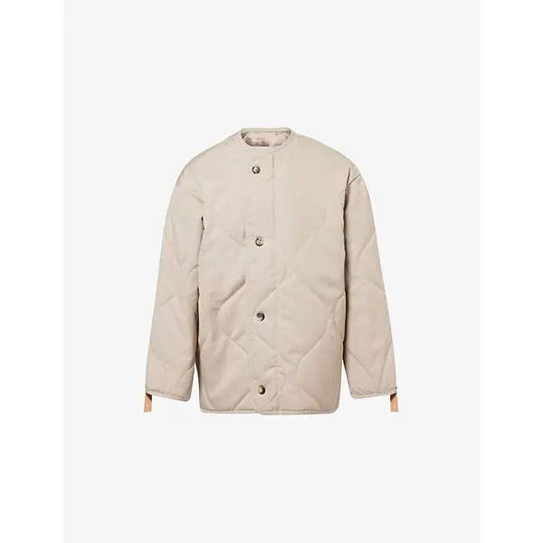 JW Anderson Loose-fit Quilted Wool Jacket