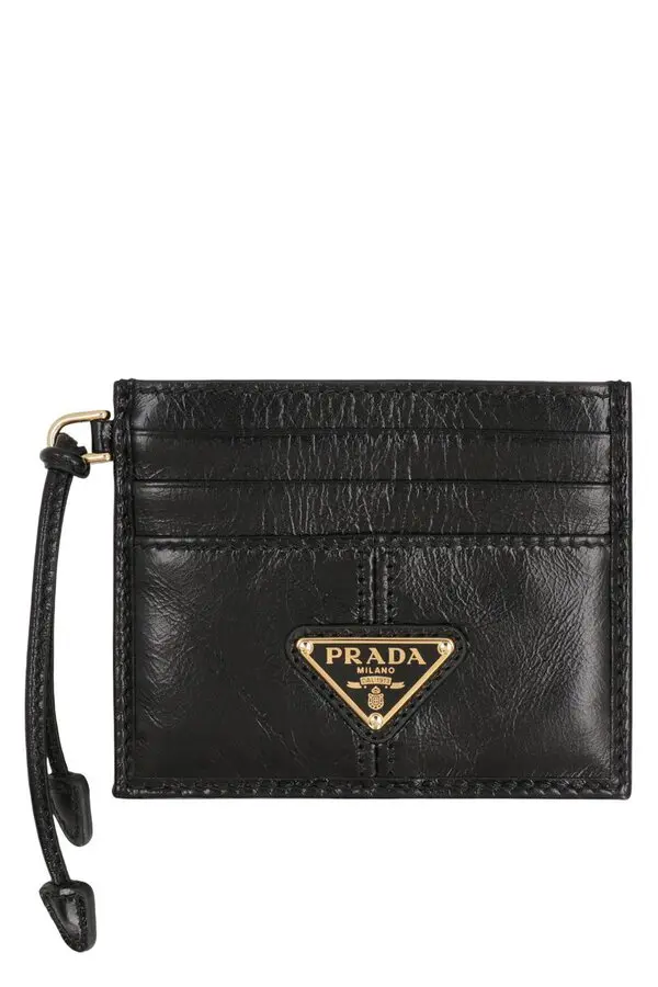 Prada Leather Card Holder