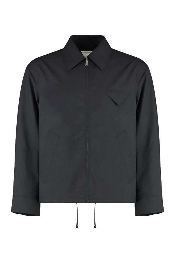Bottega Veneta Wool Zipped Jacket