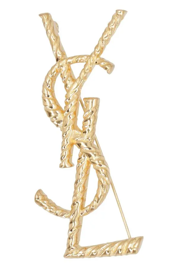 Saint Laurent Opyum Brooch