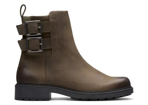 Clarks Orinoco 2 Bay Leather Ankle Boots