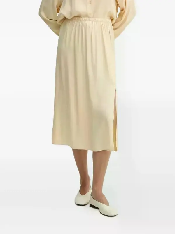 American Vintage Elastic-waist Midi Skirt