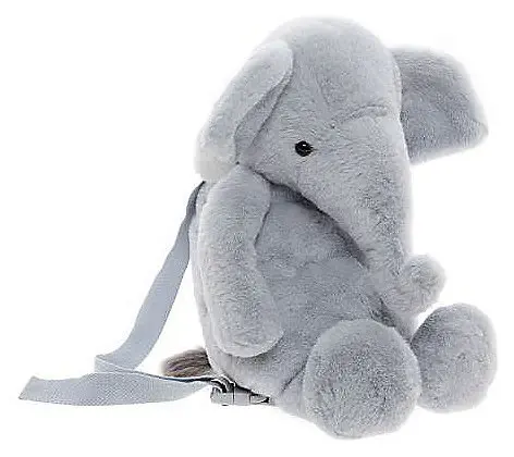 CHARLIE BEARS Effie Elephant Plush Backpack