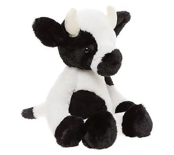 CHARLIE BEARS Buttercup Black & White Cow