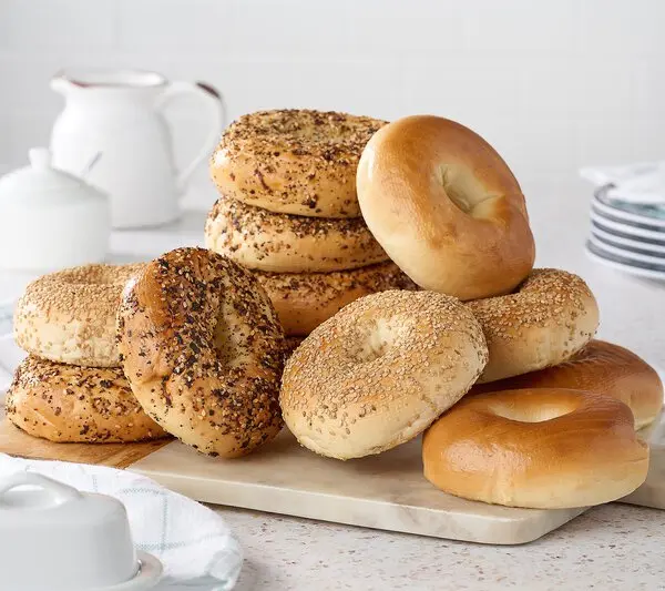 JUST BAGELS 4 Oz. Boiled Nyc Bagels