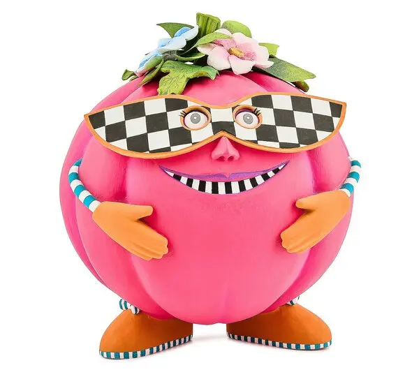 MACKENZIE-CHILDS Madame Masquerade Pumpkin