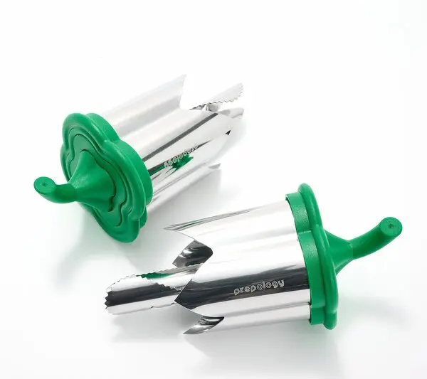 PREPOLOGY S/2 3-in-1 Complete Pepper Corer Tool Set