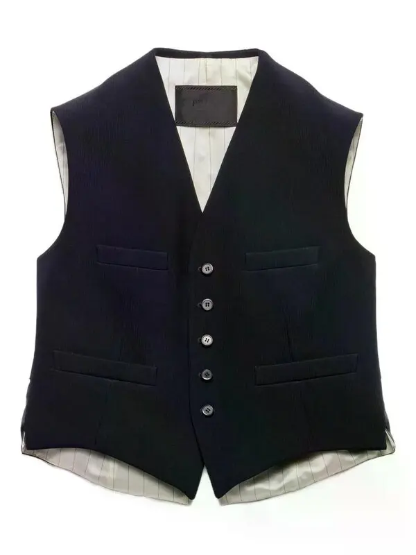 Prada Five-button Welt-pocket Vest