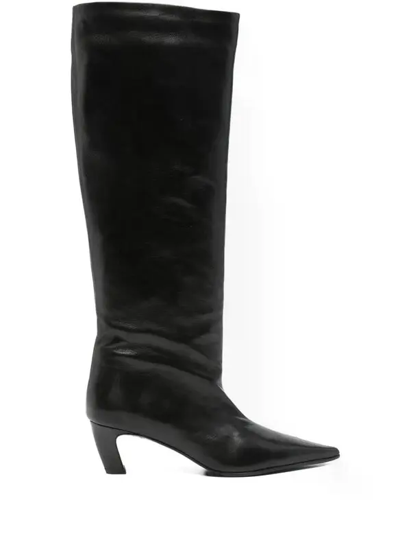 THEA MIKA 60mm Pointed-toe Calf-leather Boots