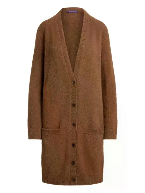 Ralph Lauren Brushed Long-sleeved Cardigan