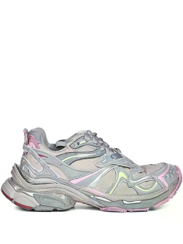 Balenciaga Runner 2.0 Logo-embossed Layered Sneakers